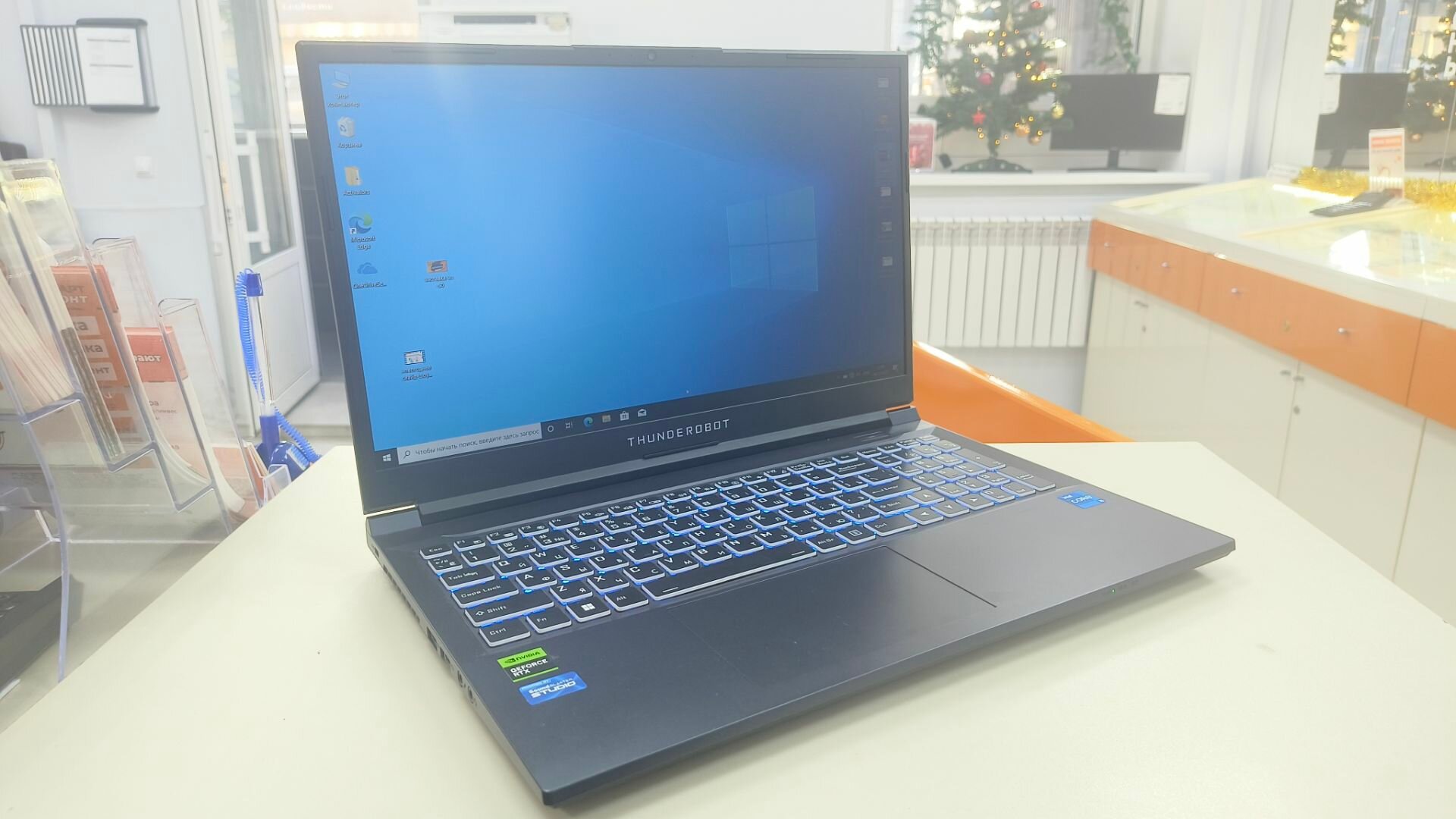 Ноутбук игровой Thunderobot 911 S Core D/15.6"/Core i5-12450H/RTX 3050/ Ram 16 GB/SSD 512 GB/Win 11/Black БУ Уценка
