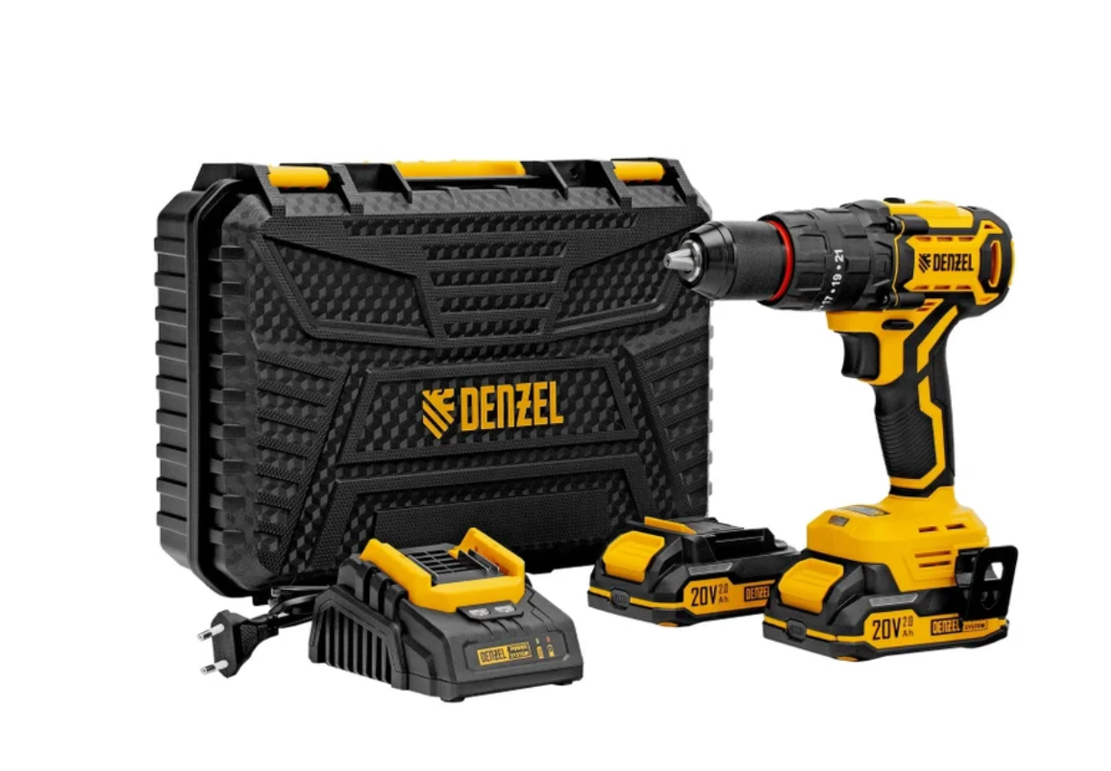 Дрель-шуруповерт Denzel CIDH-BL-20 (26137)