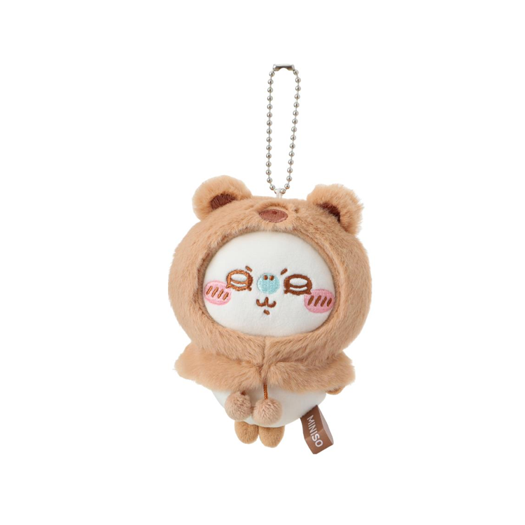 Игрушки подвесные MINISO x Chiikawa Plush Bear Head Set