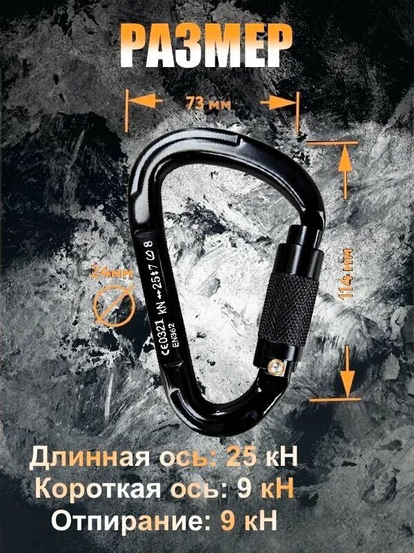 Зажим альпинистский — фото 1