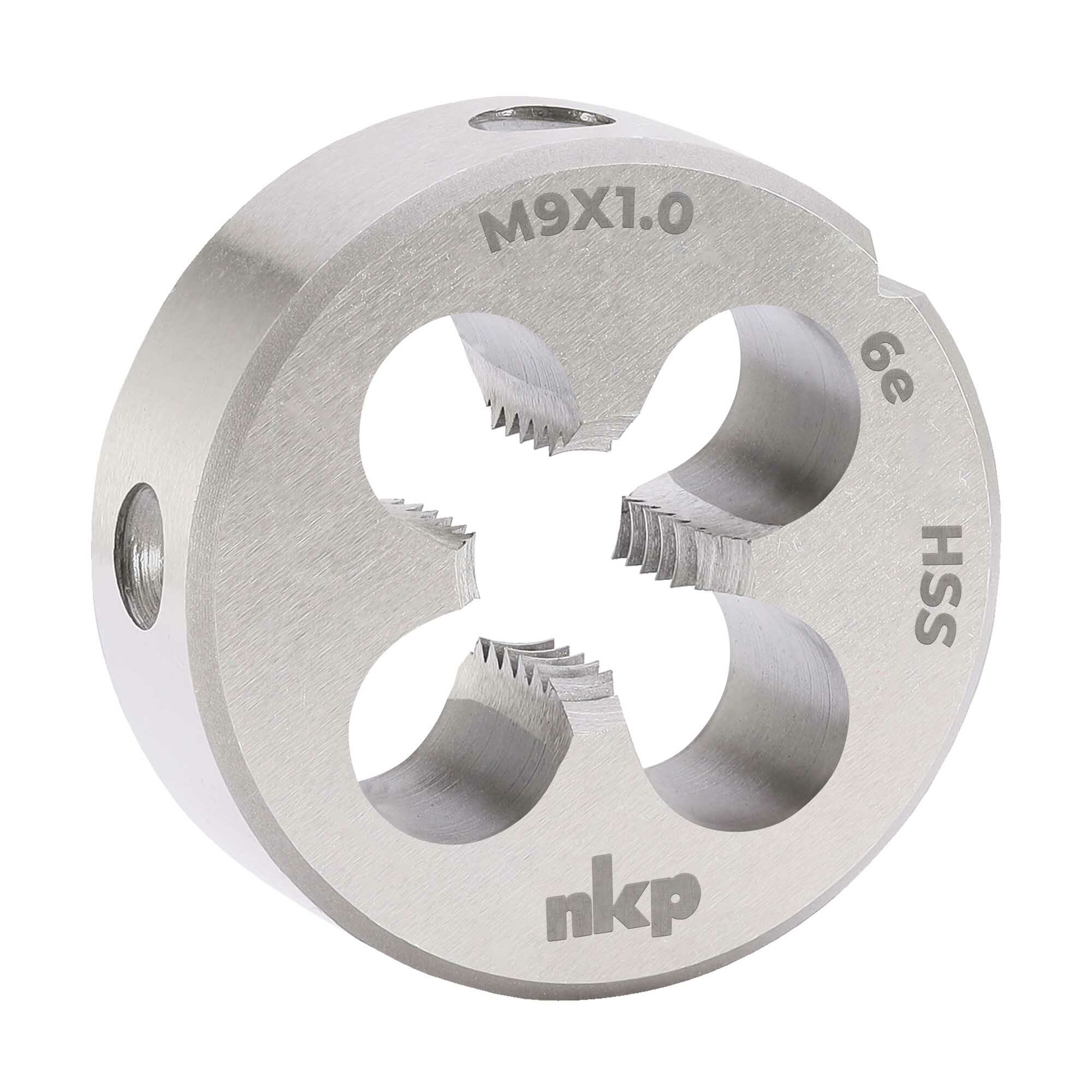 Плашка NKP М9х1,0 DINEN22568 HSS 6e 25х9мм 239091N