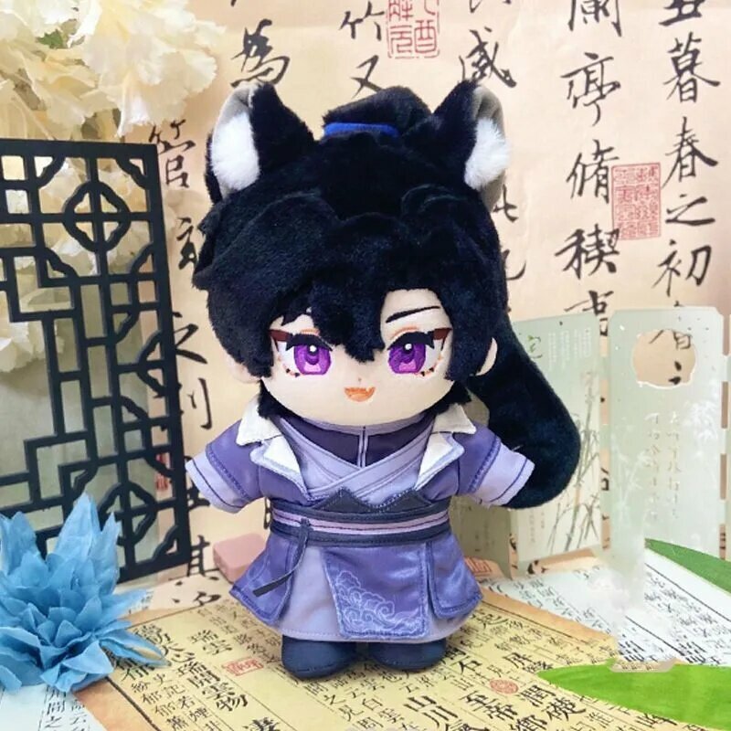 Аниме Мягкие Игрушки Хаски И Его Учитель Белый Кот Мо Жань / The Husky And His White Cat Shizun Mo Ran Плюшевая Кукла Игрушка 20CM