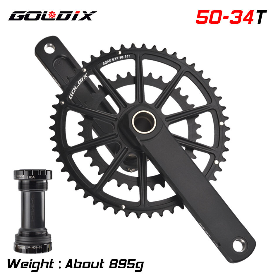 Велосипед шоссейный GOLDIX GXP, 20 скоростей, 50/34, 53/39, Коленвал