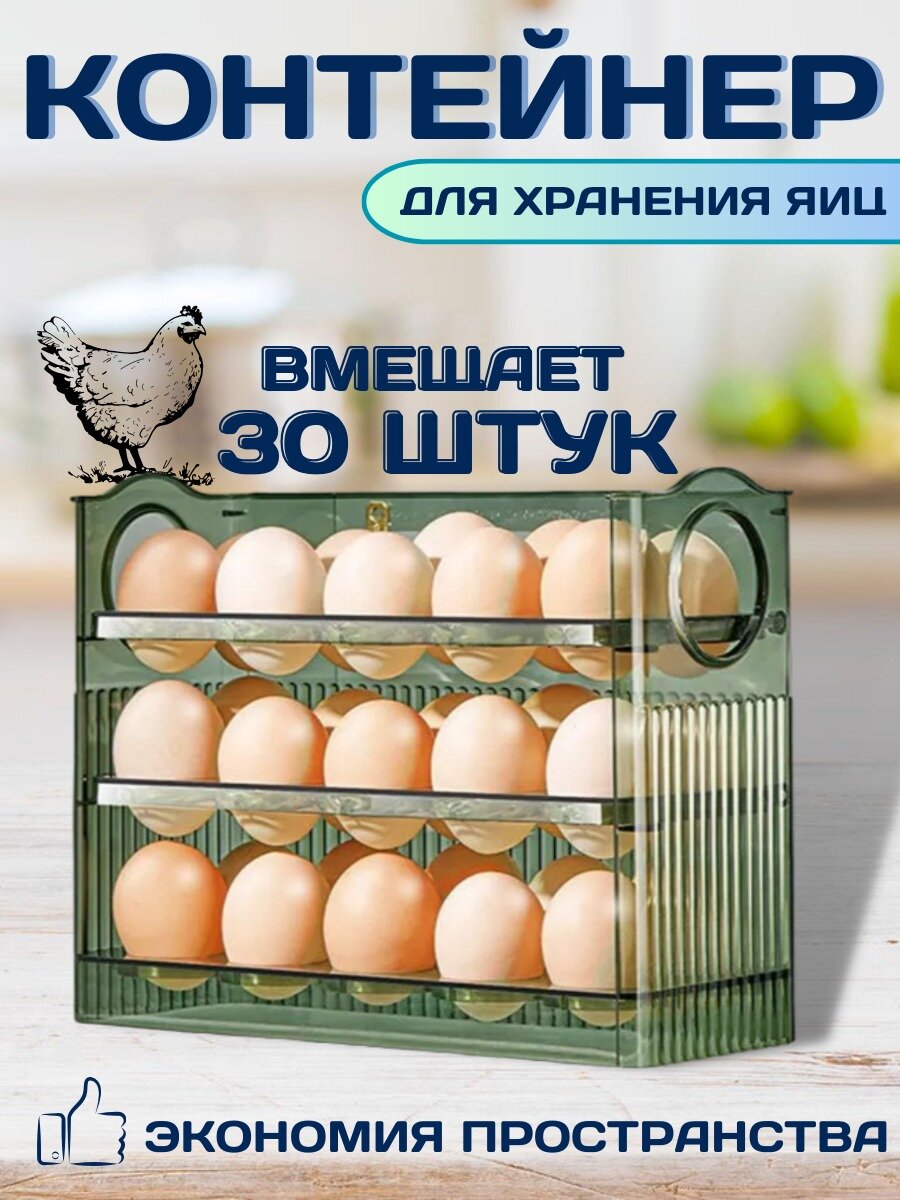 Контейнер для хранения яиц 30шт