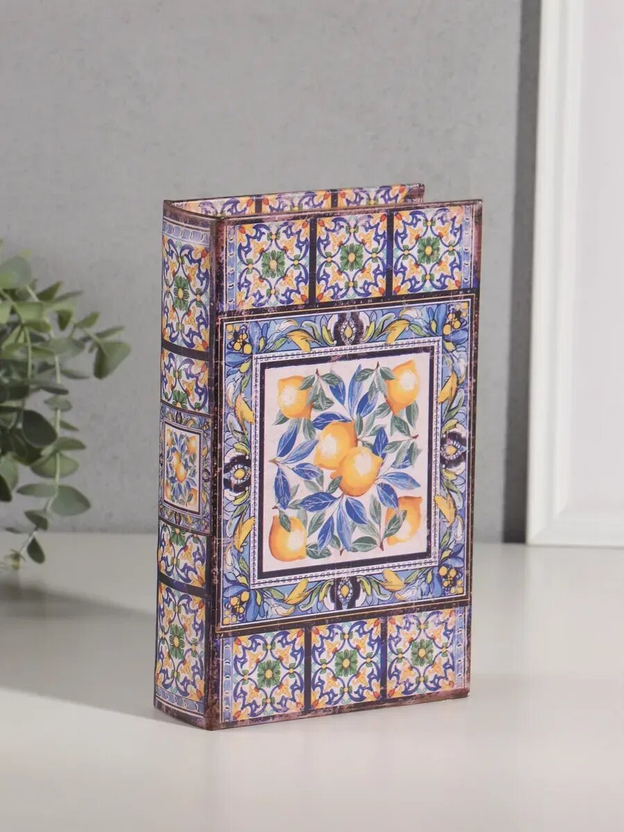 Шкатулка сейф книга для украшений и денег подарок