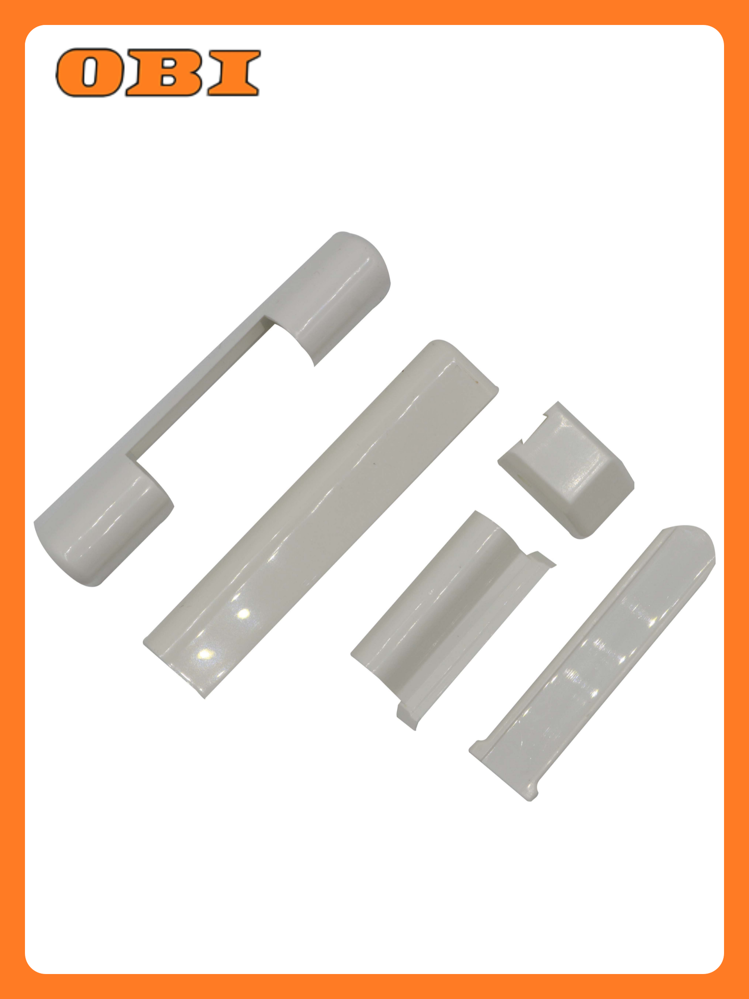 Комплект декоративных накладок Левша для петель окон ПВХ У1-5709