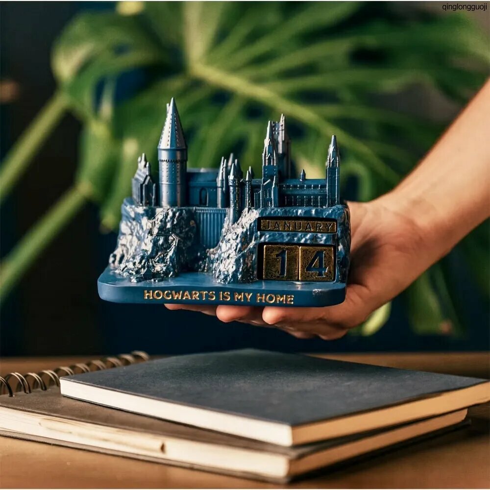 Вечный Календарь Harry Potter Хогвартс 3D Гарри Поттер