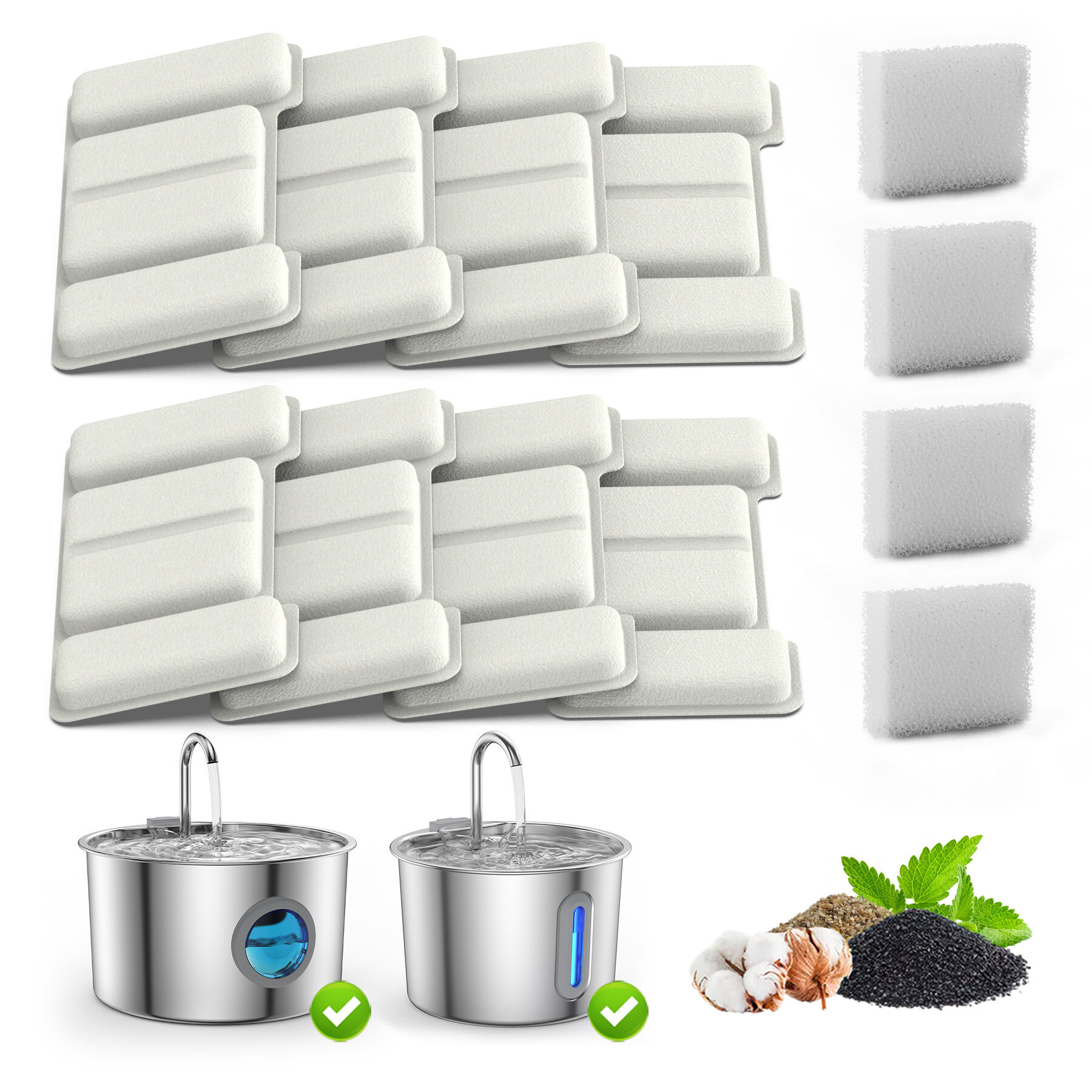 Умный диспенсер для воды из нержавеющей стали с автоматической циркуляцией, фильтрованная вода, автоматический датчик для воды для кошек, диспенсер для воды для собак