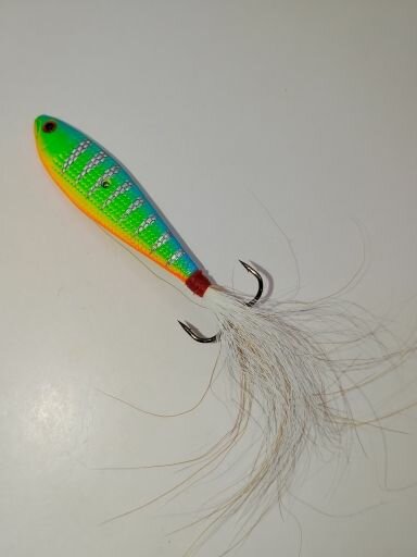 Балансир для зимней рыбалки Lucky John, бокоплав 55мм, 24гр