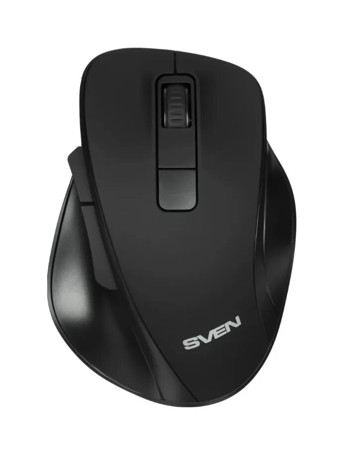 Мышь Wireless Sven RX-525SW SV-021849 бесшумн. кл, 5+1кл. 800-1600DPI, Soft-touch, блист, чёрная