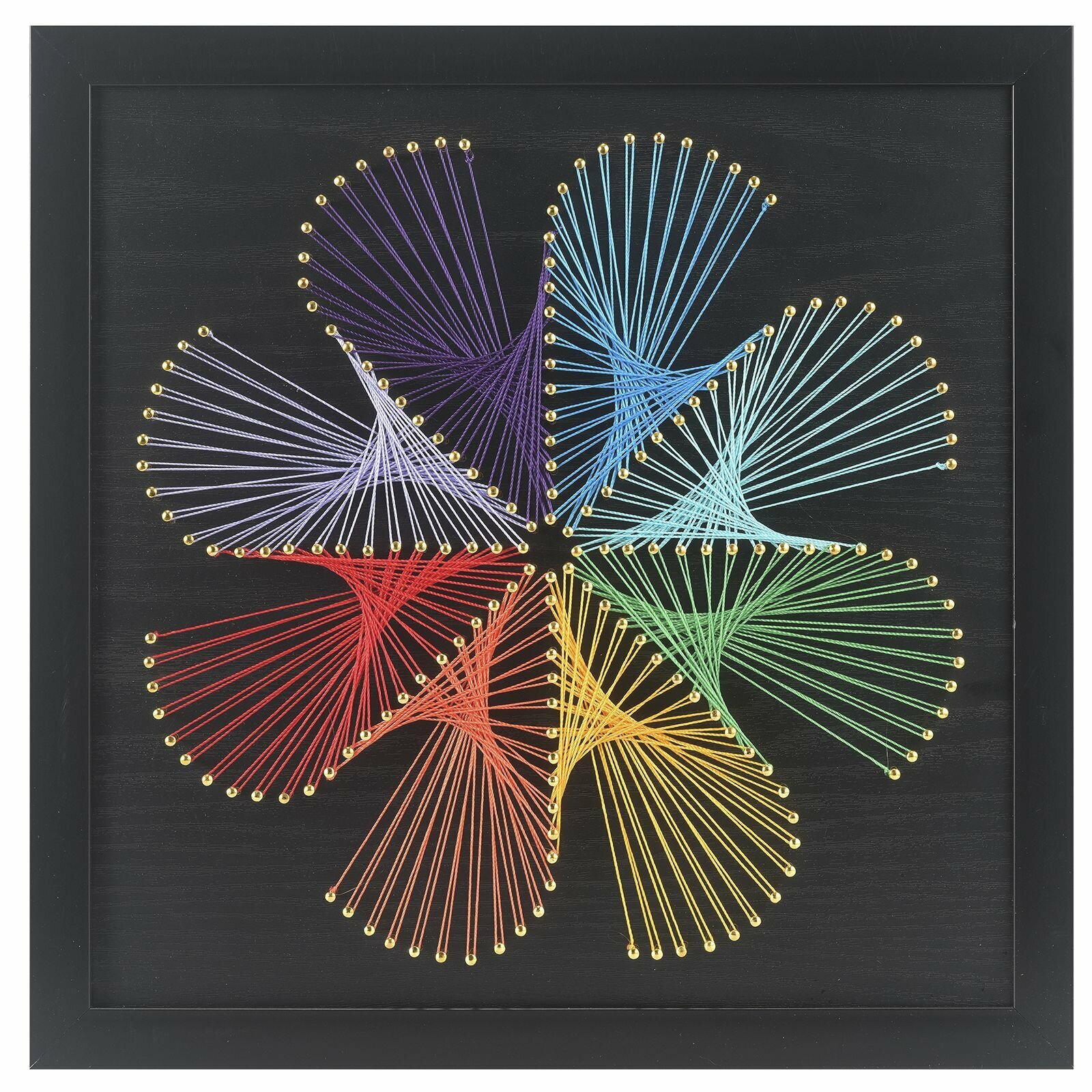 Набор для стринг-арта для Детей творчества Картина нитями 30х30cm Подарки для детей и подростков