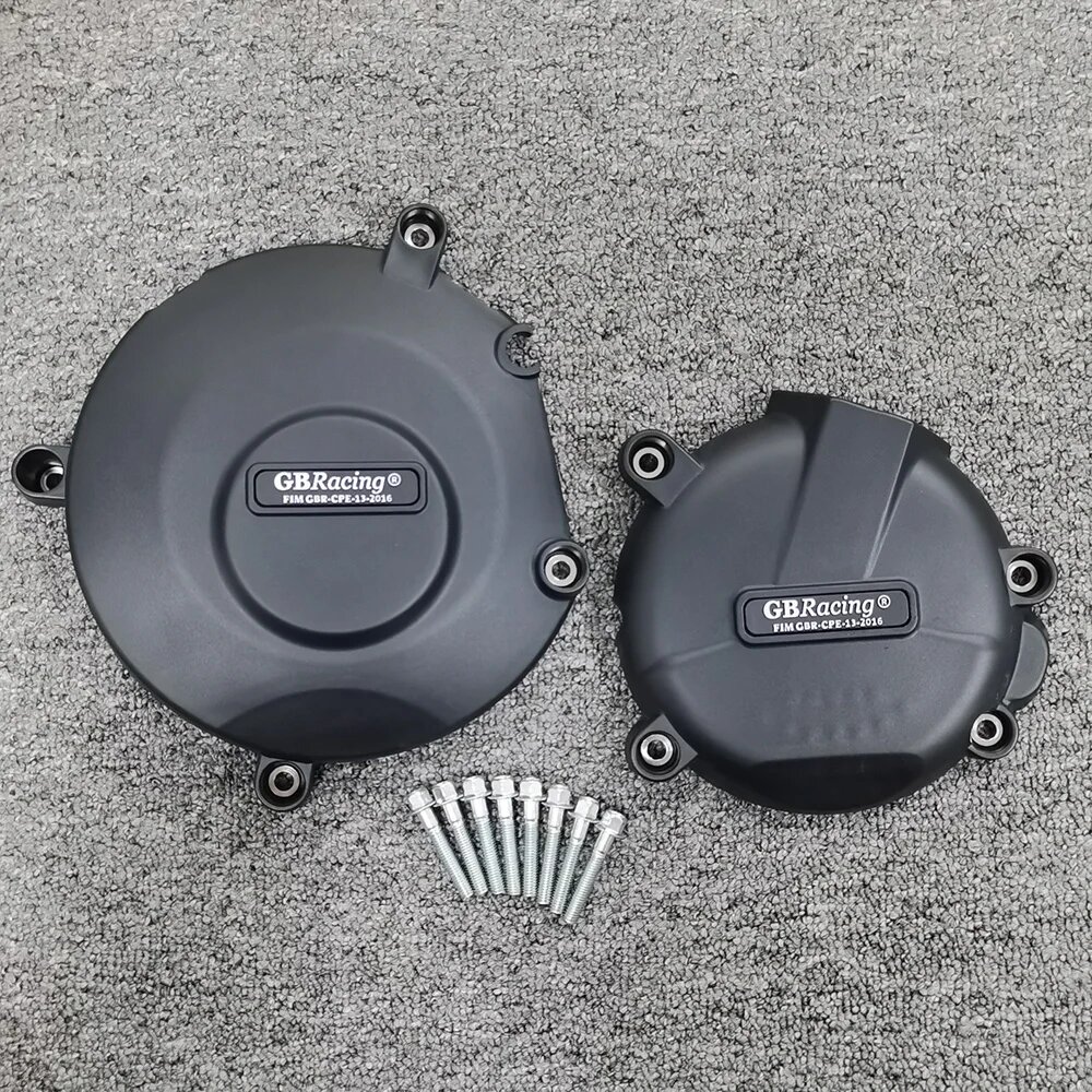 GSXR1000 крышка двигателя мотоцикла GB Racing для Suzuki GSX-R1000 K5 K6 K7 K8 2005-2008 Черный, One 1set