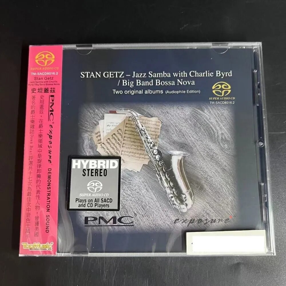 Музыка SACD Stan Getz - Jazz Samba With Charlie Byrd / Big Band Bossa Nova .