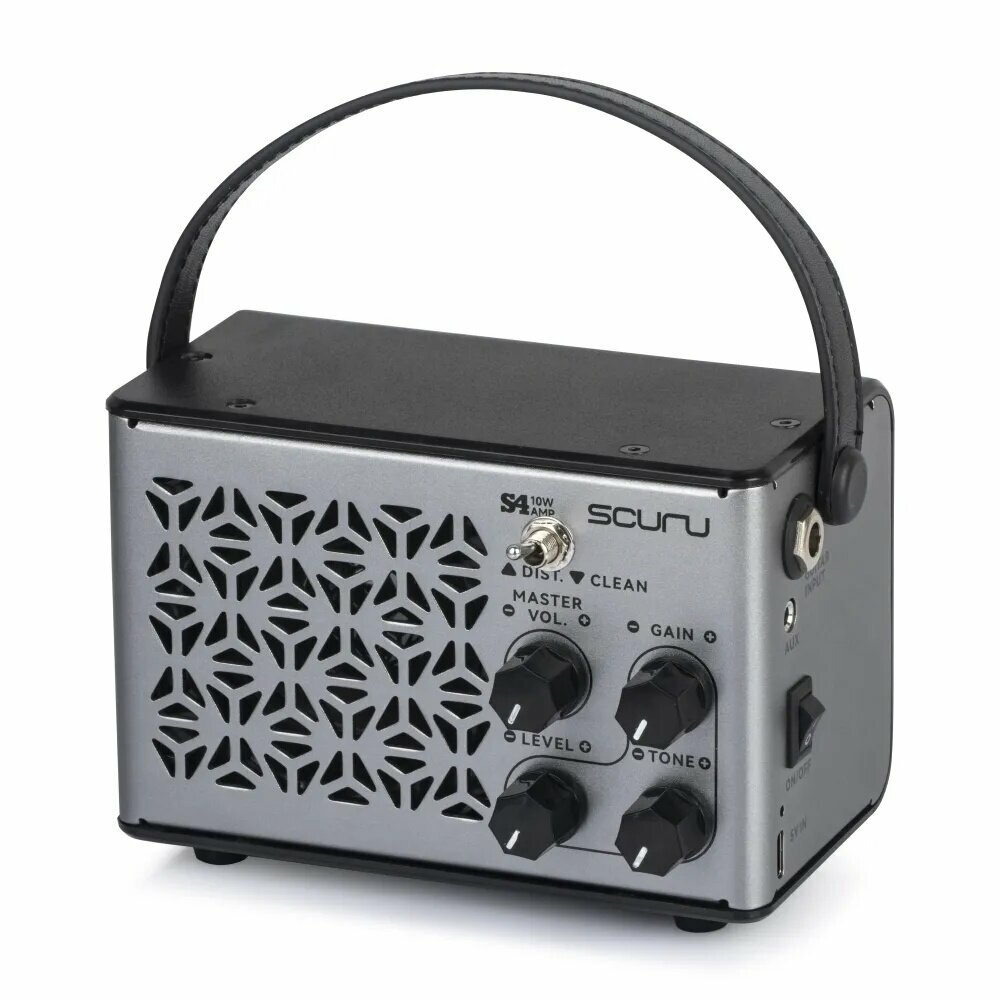 Портативный комбоусилитель для электрогитары Caline Scuru S4, на батарейках, 10Вт