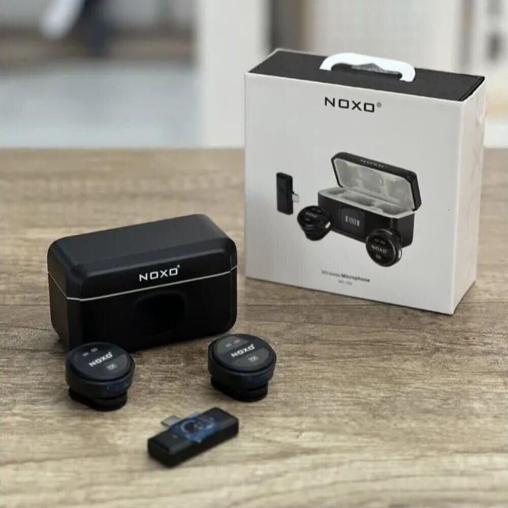 Микрофон беспроводной Noxo Wireless Microphone USB-C MC-N2, черный