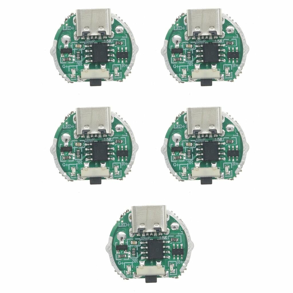Плата двухскоростного привода, аксессуары для фонарика, печатная плата-комплект из пяти