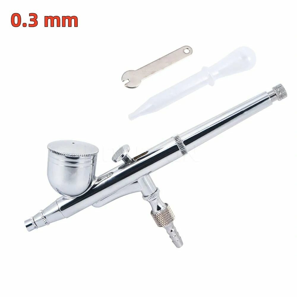 0.3 mm мини Аэрограф двойного действия для творчества