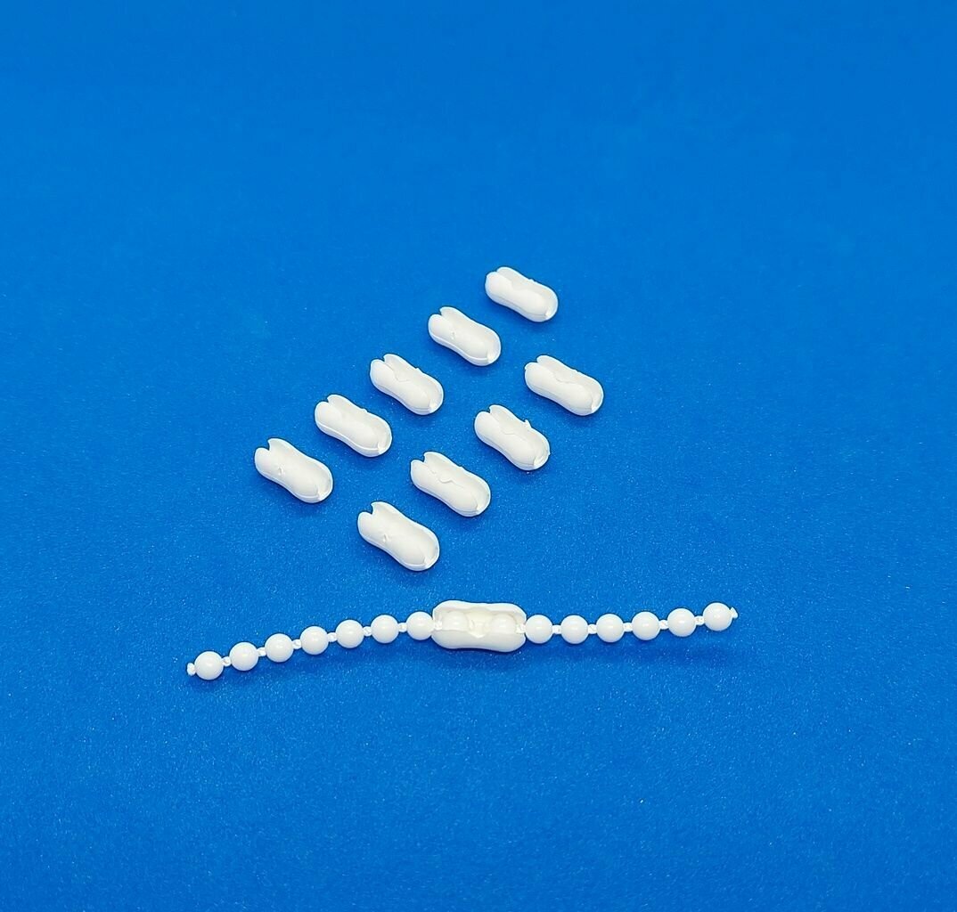 Соединители 5 шт безопасные 3-3.5 мм для цепочки управления с диаметром шариков 3-3.5 мм для рулонных штор