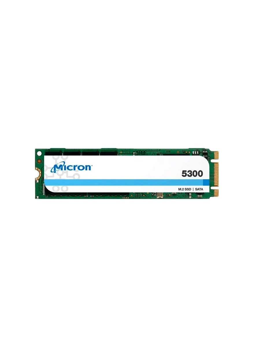 Накопитель SSD Micron MTFDDAV480TDS-1AW1ZABYY 480ГБ, TLC 3D NAND, TLC,