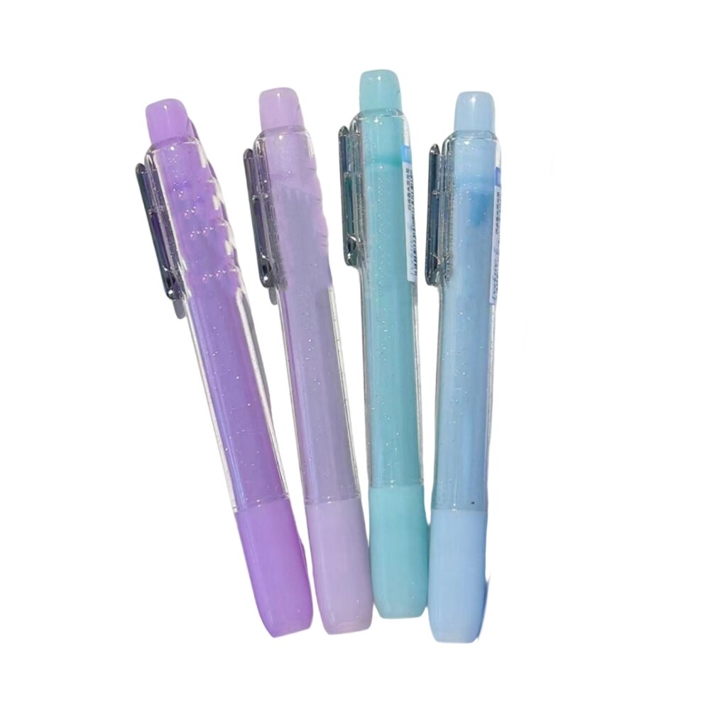 4-цветная блестящая ручка-маркер с точеным кончиком, флуоресцентный маркер-маркер для скрапбукинга, заметок, изготовления карточек