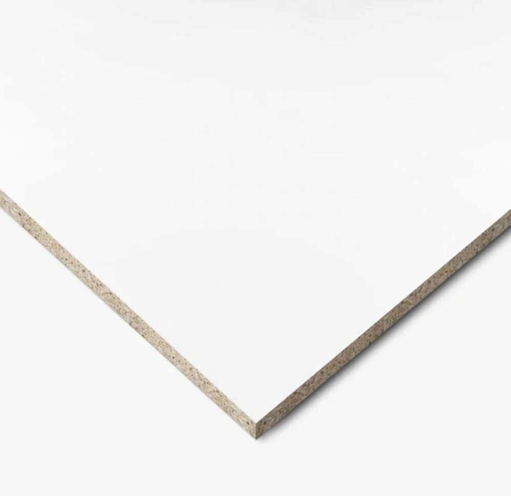 Плита из ЛДСП 400х400 мм, без кромки, для ремонта и изготовления полок, тумбочек. Мебельный элемент