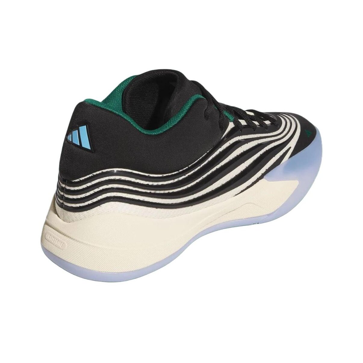 Кроссовки adidas Dame 10, размер EU 40 стопа (24.5CM), черный/бежевый — фото 1