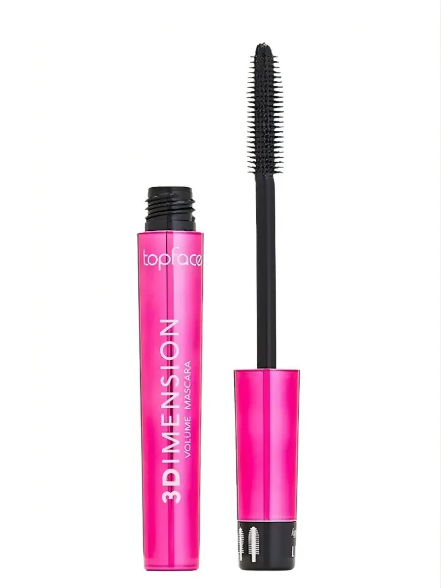 Тушь для ресниц Topface 3Dimension Volume Mascara, Объем, Black