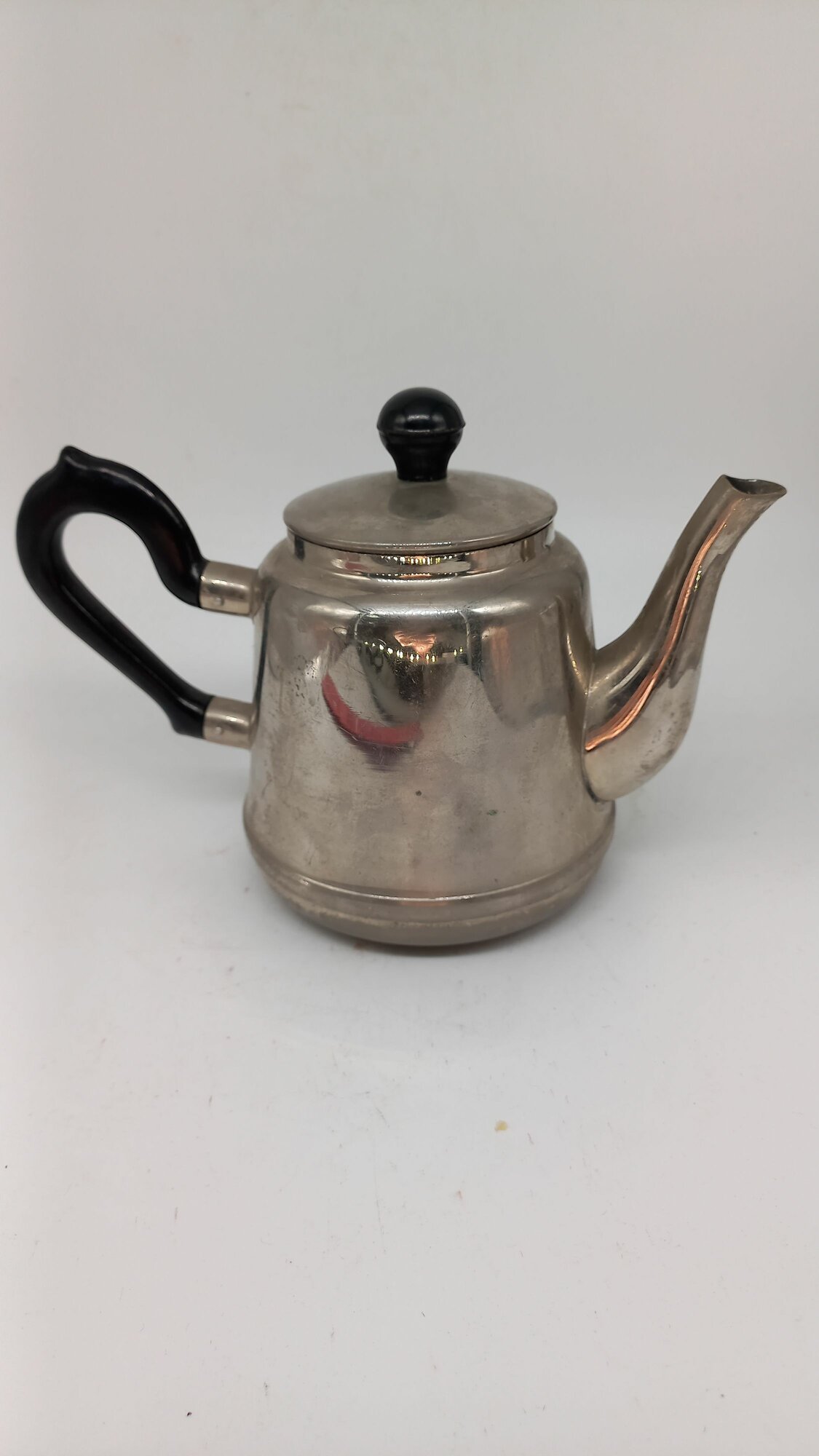 Винтажный советский мельхиоровый заварочный чайник, СССР