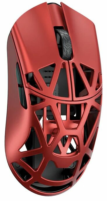 Wlmouse Beast X Mini Pro Omron Solid Sides, красный, игровая беспроводная мышь