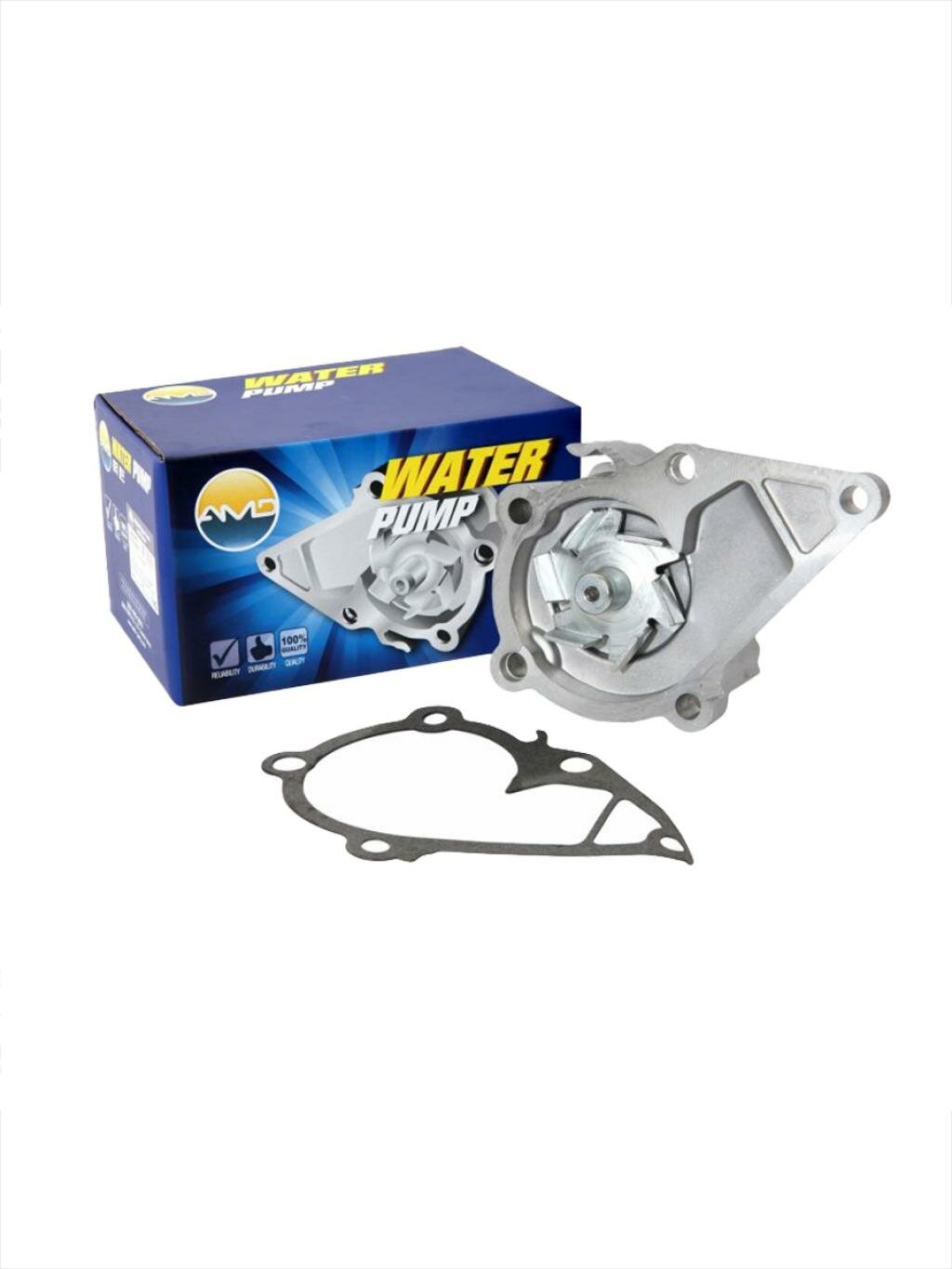 Насос водяной AMD AMD. PW13, Opel Getz 1.6 09/02, 1.1 09-05, Matrix 1.6 06-01, Kia Cerato 1.6 04-04, Rio II 1.4, 1.6 03-05