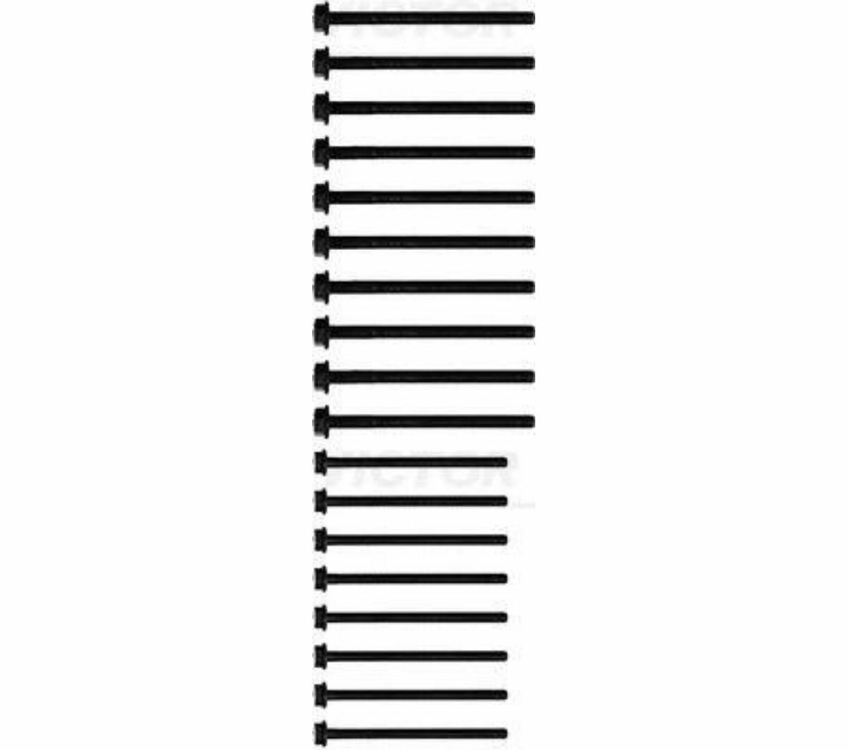 Комплект болтов ГБЦ VICTOR REINZ 14-32341-01 M10x140 мм, Citroen Jumper, Fiat Ducato, Ford Ranger, Transit, Peugeot Boxer 2.2D двигатель 4HU, 4HV, CVRA, CYFA, CYRA, DRFA, DRRA, GBVAJPF, P4-AT