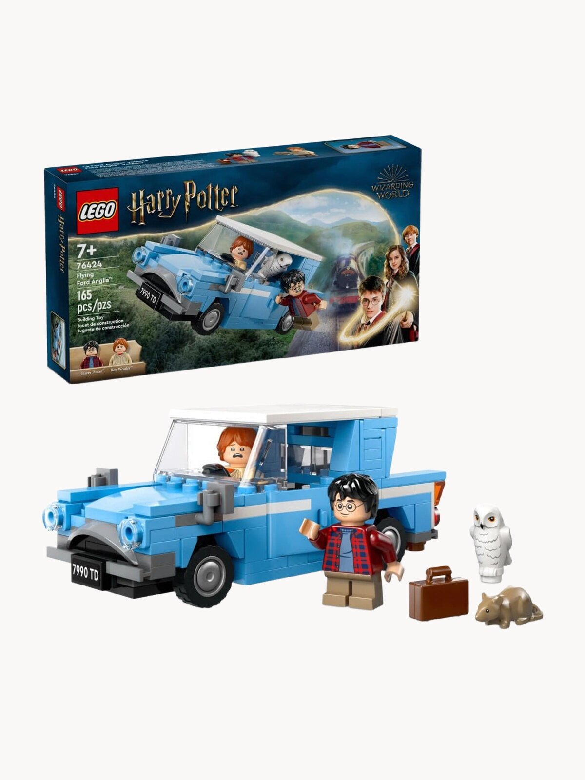 Конструктор LEGO Harry Potter 76424 Летающий автомобиль Ford Anglia, 165 дет.