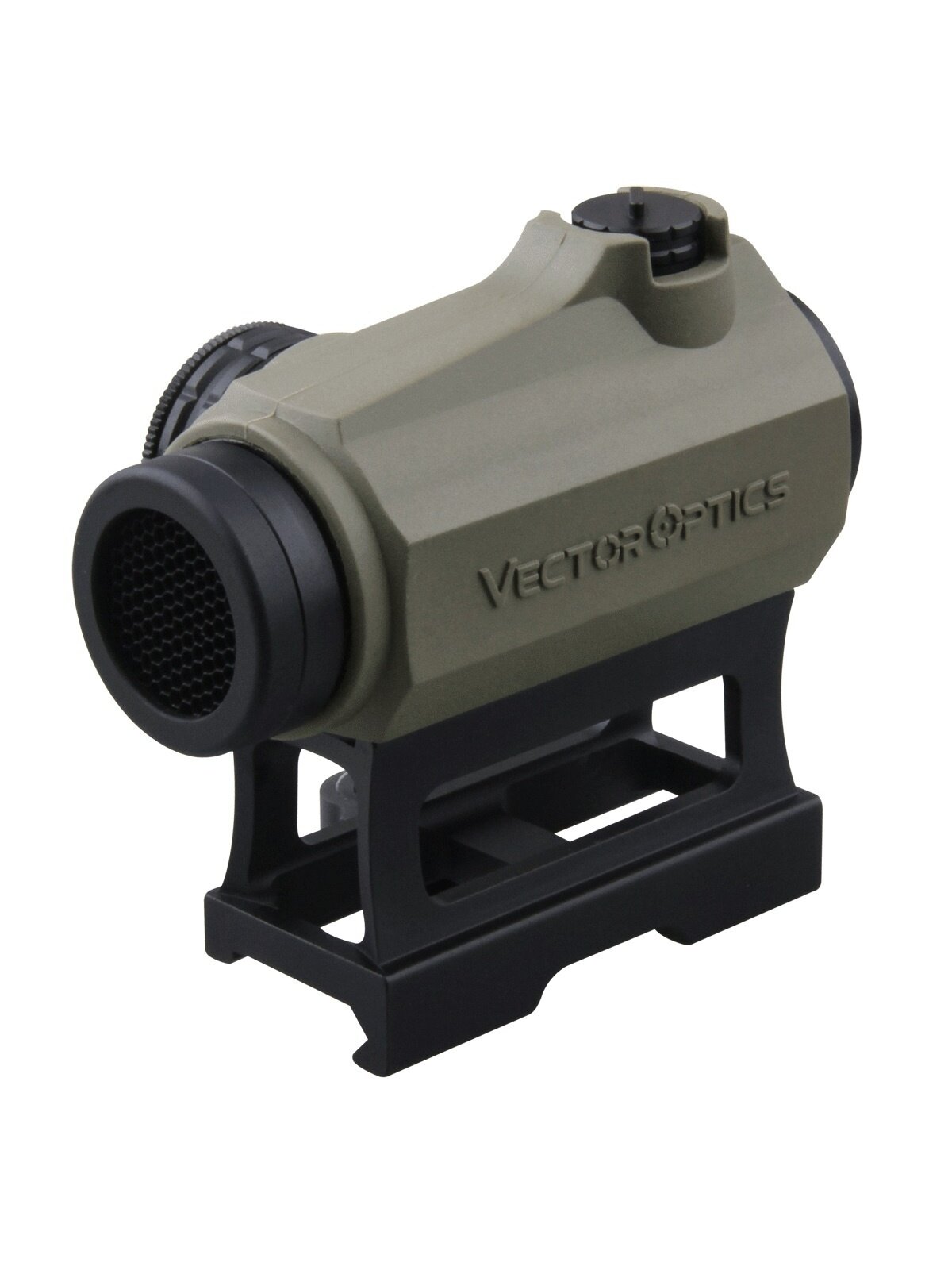 Коллиматорный прицел Vector Optics MAVERICK 1x22 SOP 3МОА, закрытый, быстросъёмный на Weaver, резиновое покрытие, цвет FDE (SCRD-39)