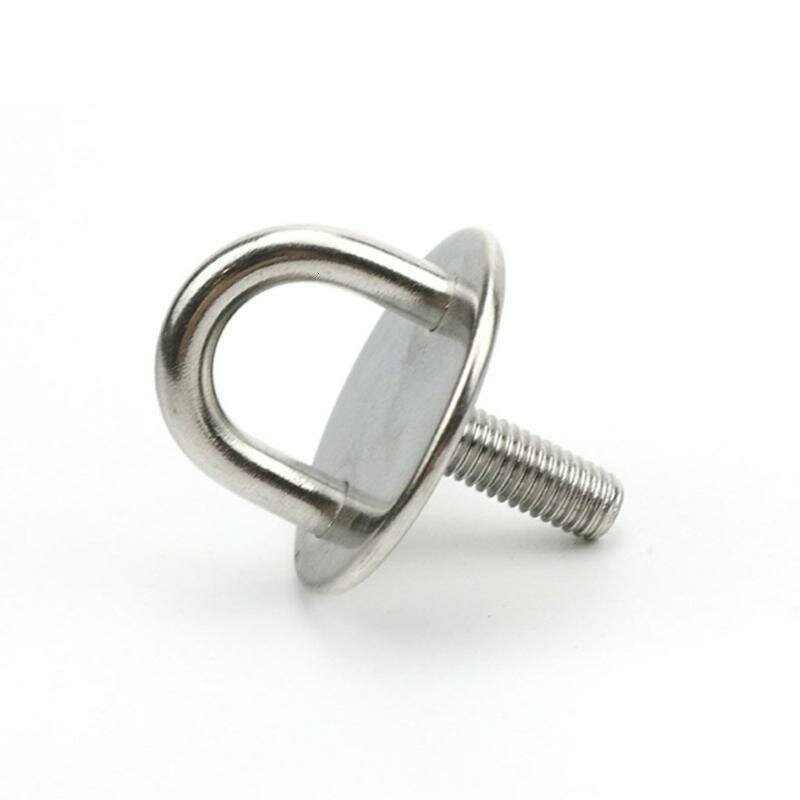 Круглая тяжелая скоба с кольцом и застежкой для подвески, M10