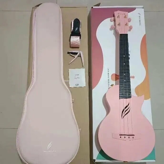 Enya Укулеле NOVA U 23-дюймовая карбоновое волокно, лучший подарок 4-струнная 23"