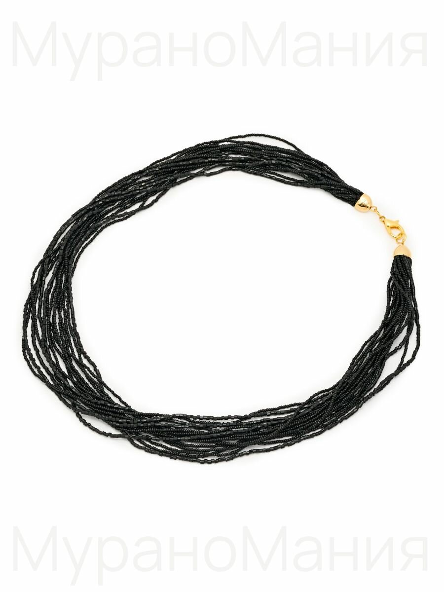 Колье, стекло, бисер