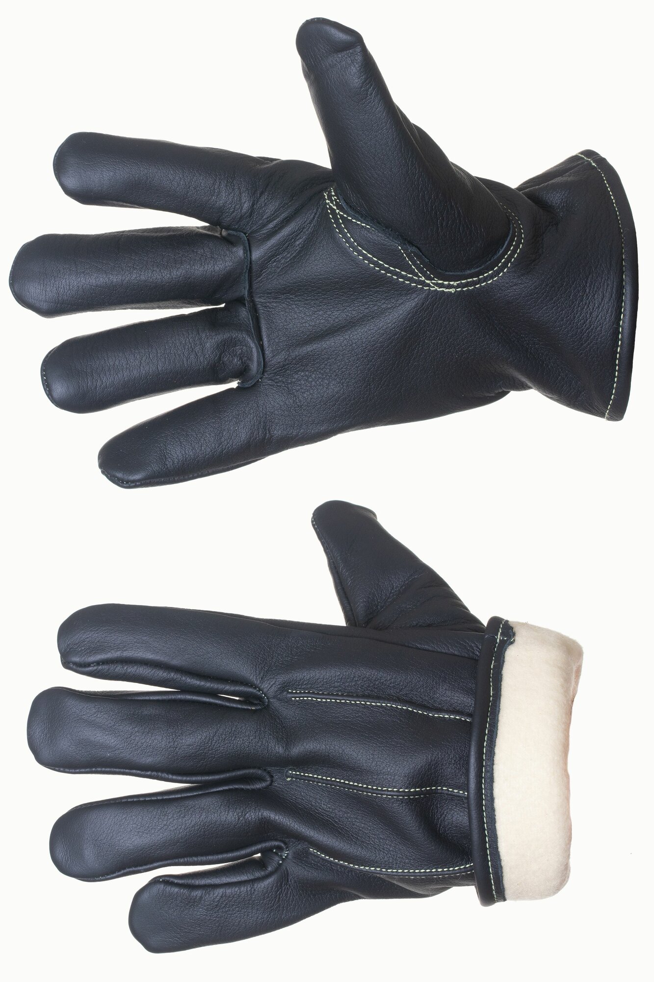 Перчатки рабочие кожаные зимние Idaho North