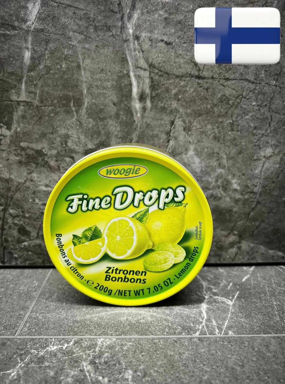 Леденцы Woogie со вкусом лимона 200 гр.