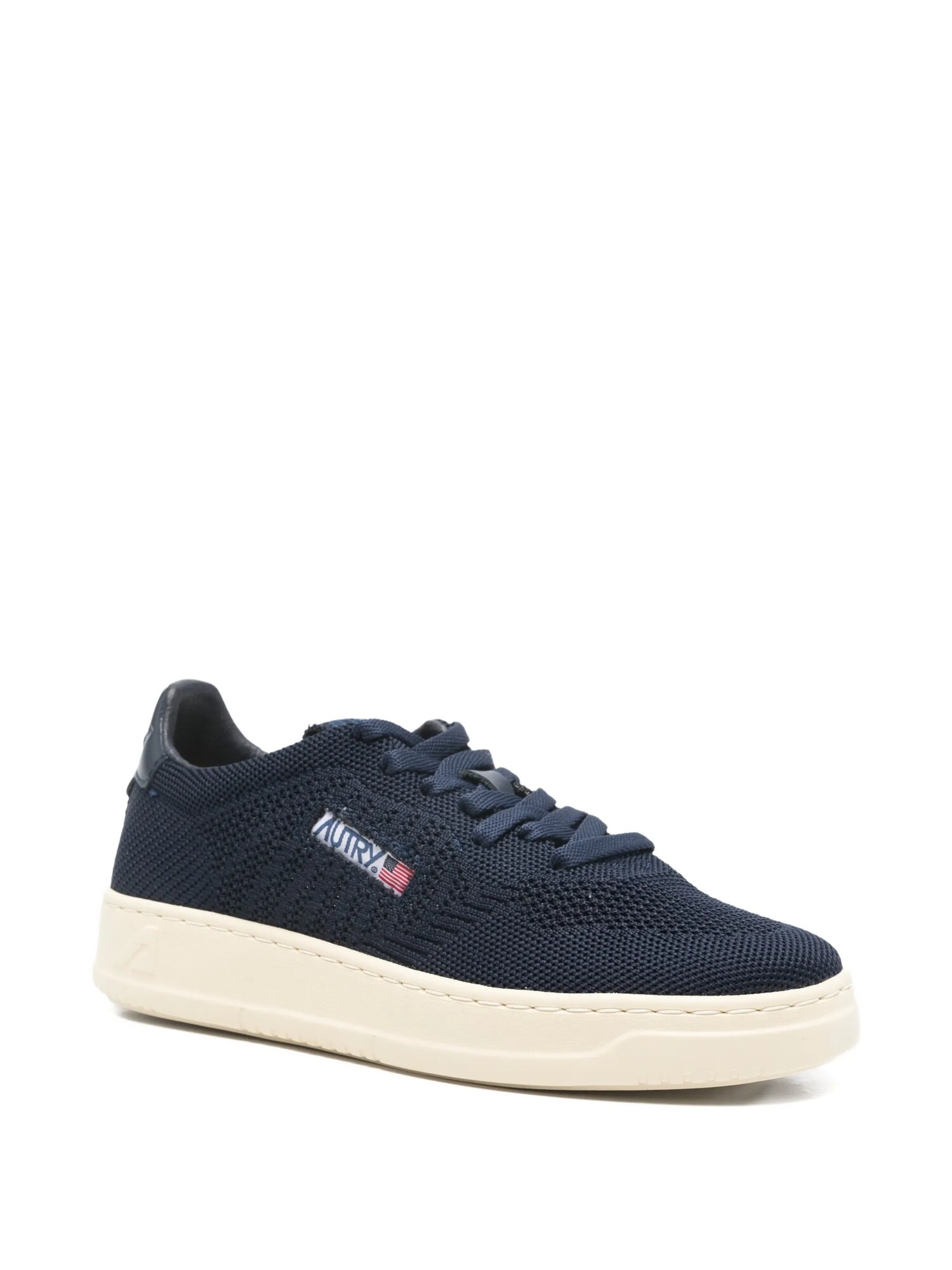 Кроссовки AUTRY Knit leather sneakers, размер 42 — фото 1