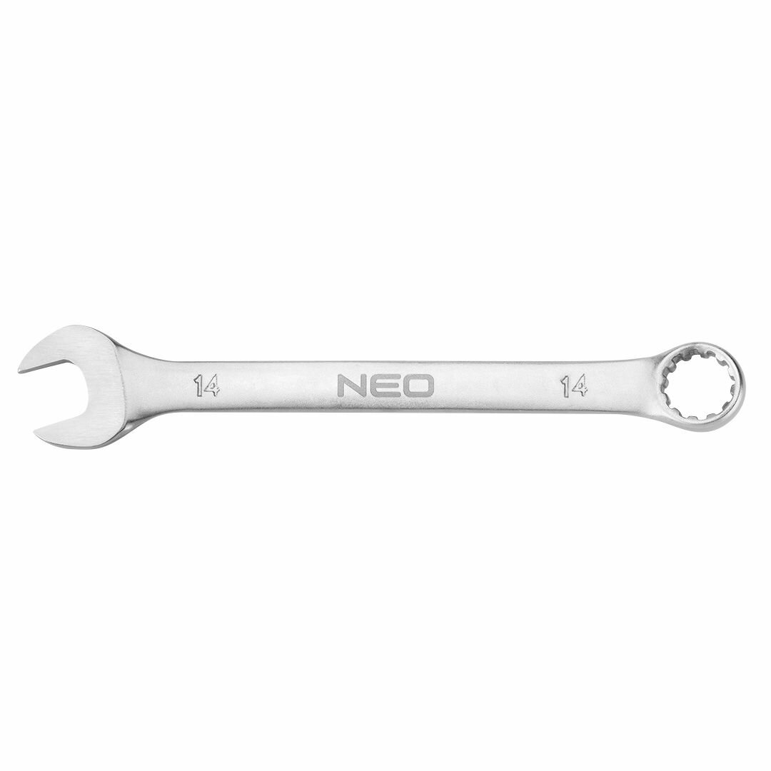 Ключ комбинированный NEO TOOLS 14x180 мм, CrV, DIN3113 09-658