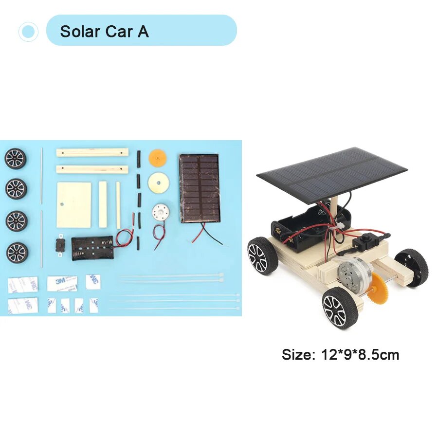 Набор для сборки солнечной машинки Solar Car A