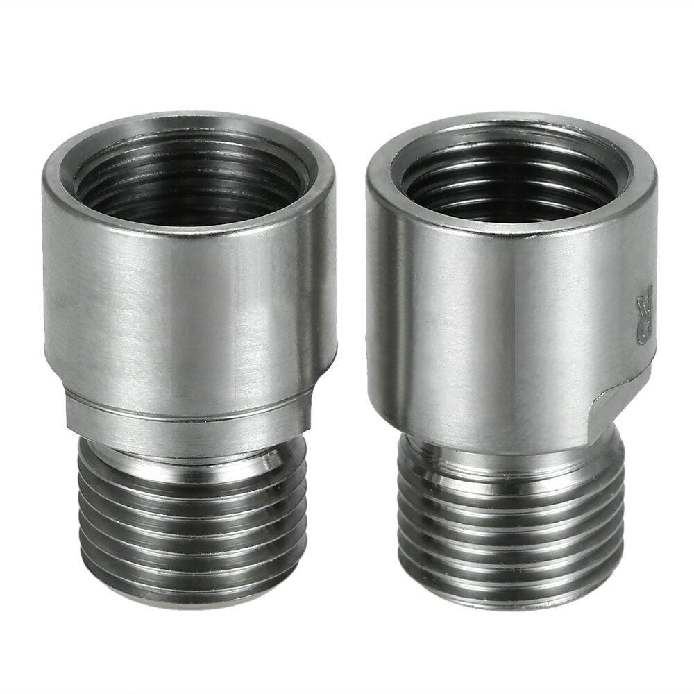 Продлители педалей велосипеда Left Right, адаптеры-прокладки для педалей 9/16 дюйма, made of Titanium, размер 2.7 * 1.8 см / 1.0 * 0.6 дюйма, вес единицы 11 г / 0.3 унции, вес упаковки 24 г / 0.8 унции, в комплект входят 1 левый и 1 правый продлитель