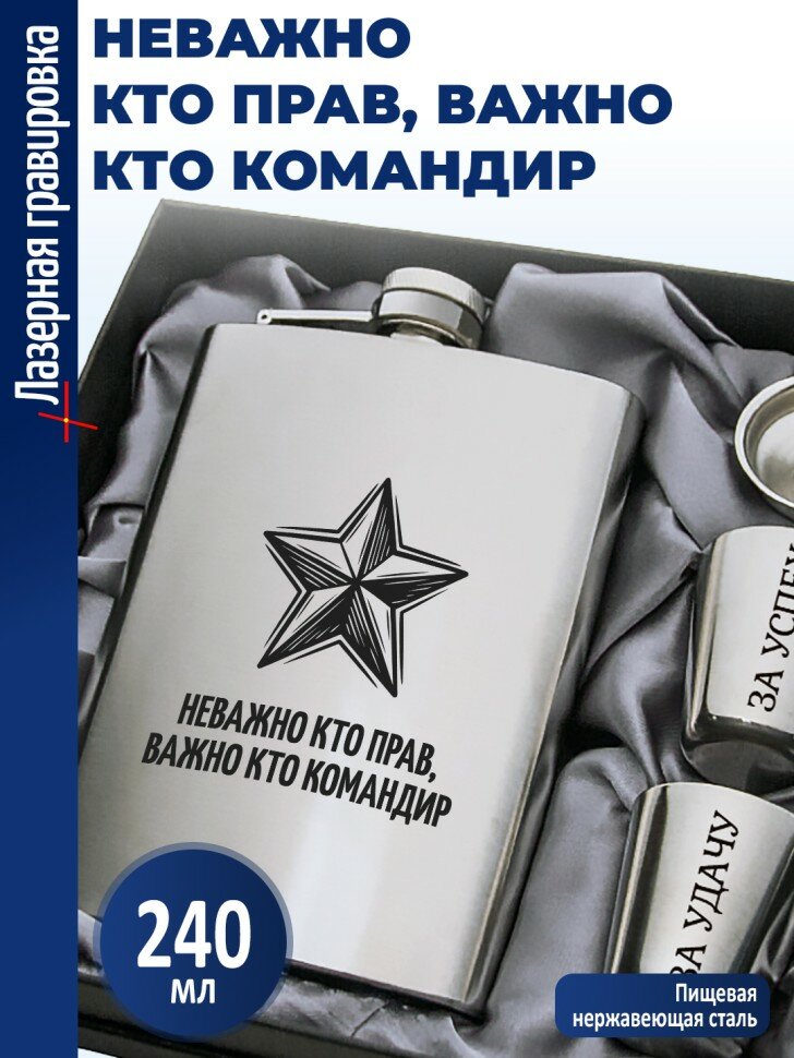 Набор "неважно КТО прав, важно КТО командир"