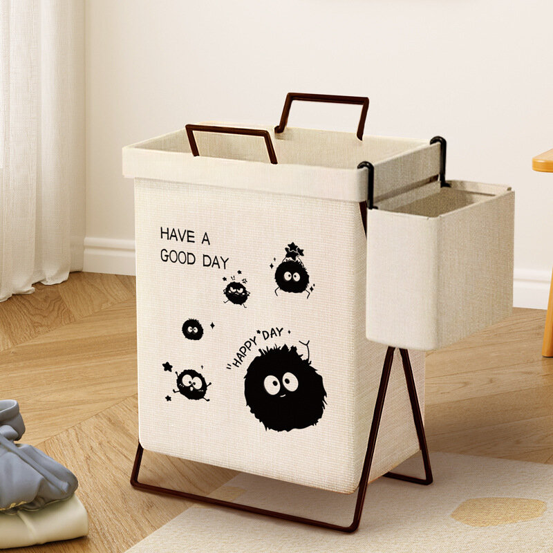 Японский стиль корзина для грязного белья, корзина для хранения носков и грязной одежды, складная, большая вместимость, органайзер для одежды, модная корзина для грязного белья
