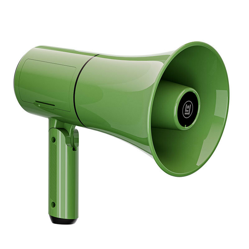 Премиальный Bluetooth ручной мегафон с функцией записи, портативный уличный динамик с карточным слотом, перезаряжаемый усилитель