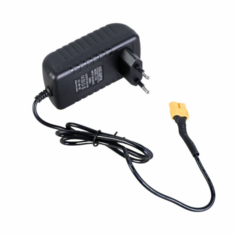 Модель самолета с литиевой батареей 12V3A, адаптер питания XT60-Штепсельная вилка европейского стандарта