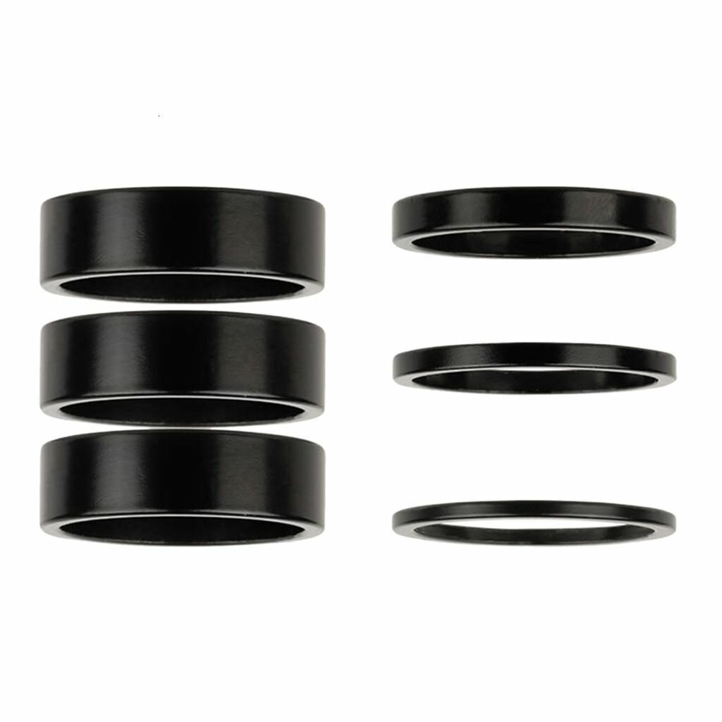 Алюминиевые рулевые колонки, проставки для велосипедов, передняя вилка, вынос, шайбы, - высота 40 мм 6 штук