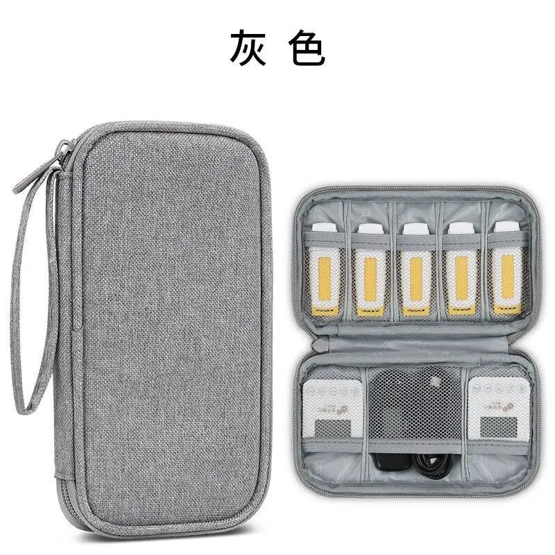 Чехол для флешек Oxford черный/серый Gray