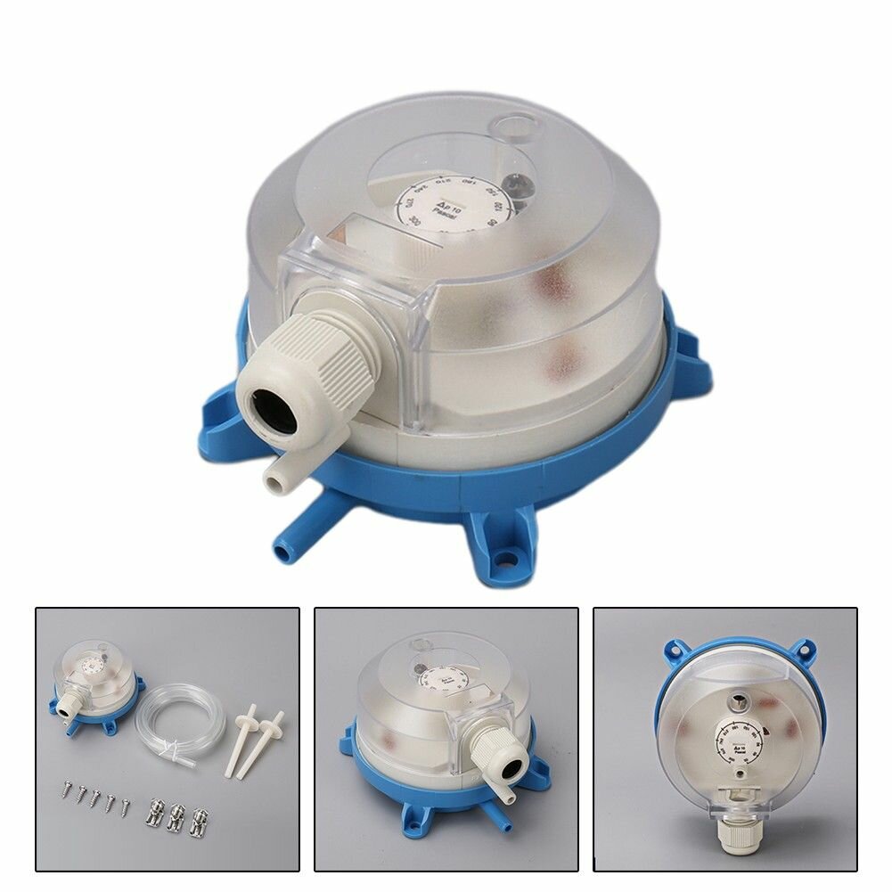 1 шт. Регулируемый переключатель дифференциального давления воздуха 20 500 Па, датчик измерения ветра