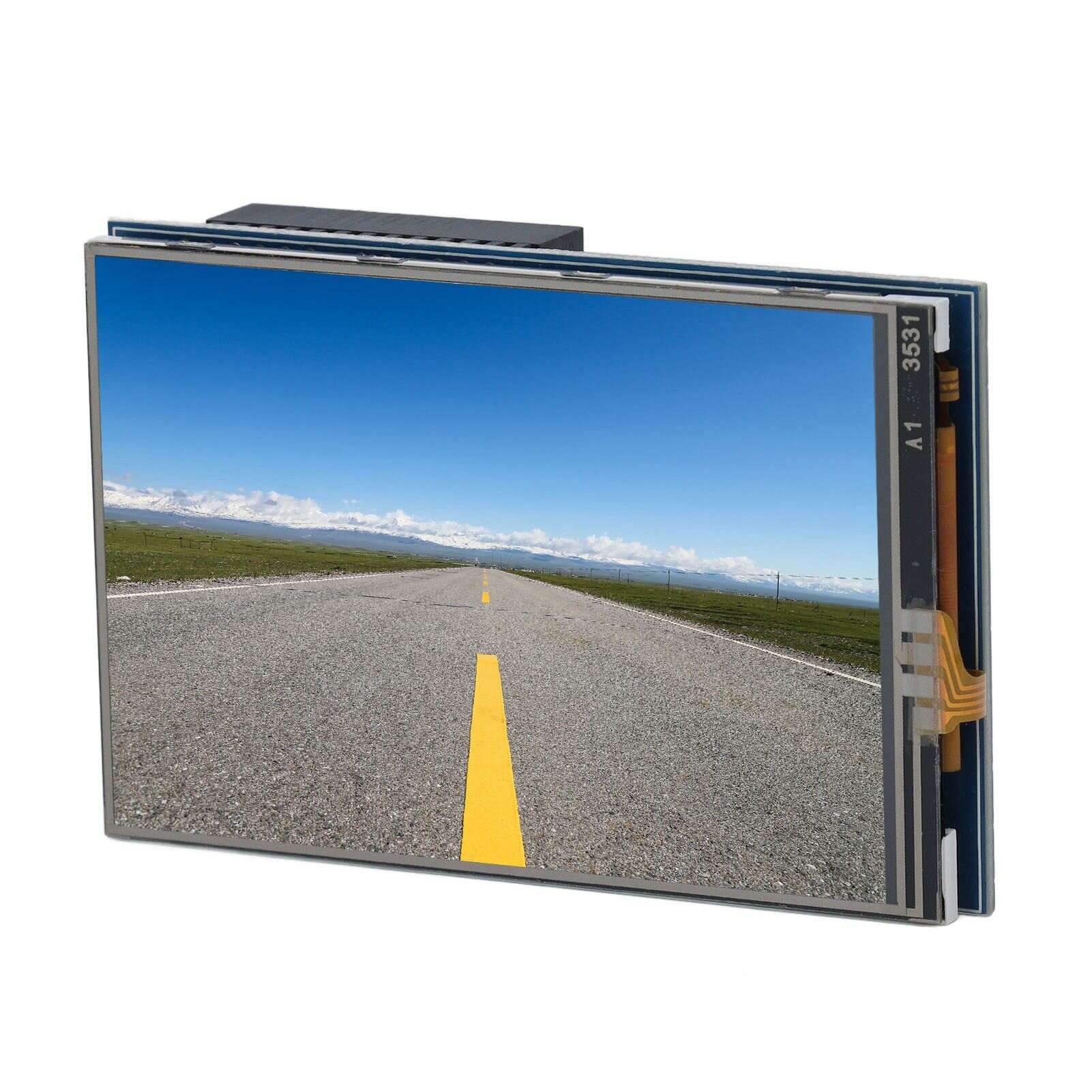 3,5-дюймовый сенсорный дисплей с разрешением 320x480 TFT SPI резистивный сенсорный экран со стилусом для Pi Zero 2W 3B 4B